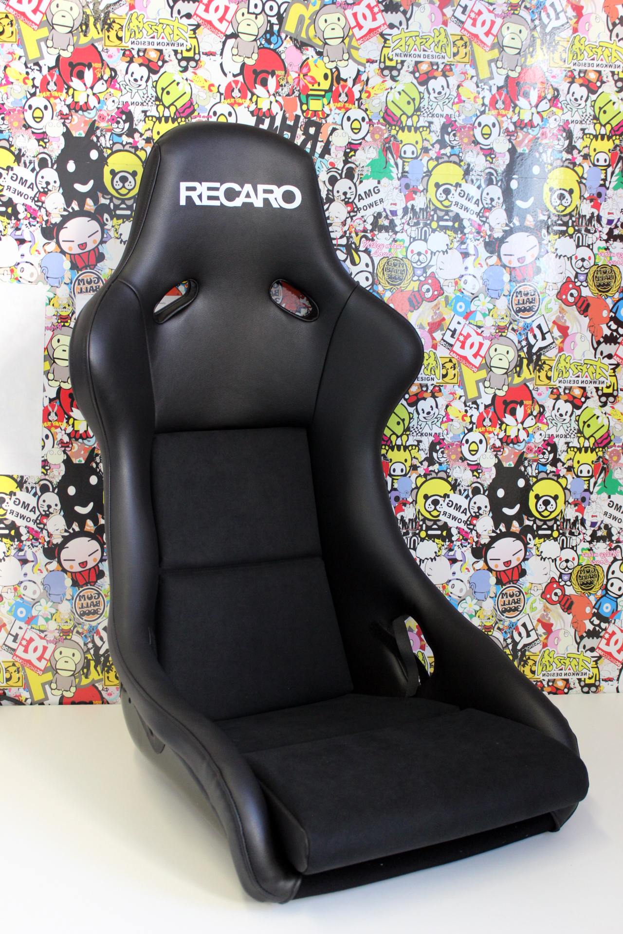Recaro Pole Position Sport Seat Artificial Leather Black/Dinamica Black ...
